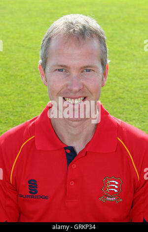 Essex coach Barry Hyam - Essex CCC vs Kent CCC - Pre-Season Friendly ...