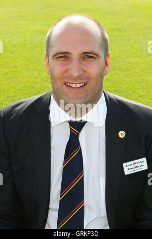 Danny Macklin of Essex CCC - Essex CCC Press Day at the Ford County ...