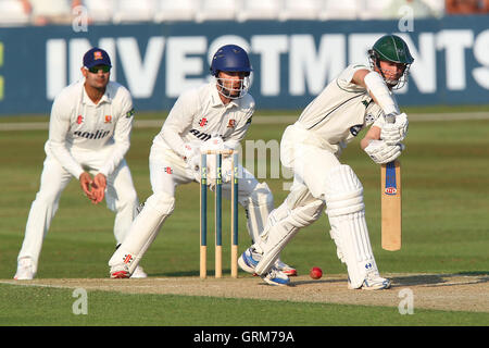 Matthew Pardoe of Worcestershire in batting action - Essex CCC vs ...