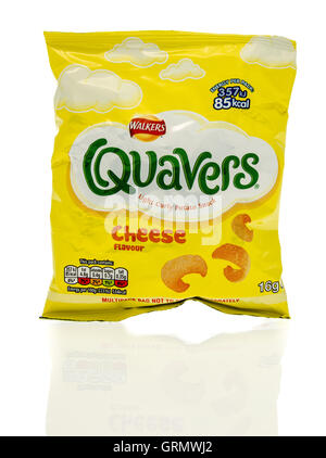Quavers Cheese Crisps Stock Photo - Alamy