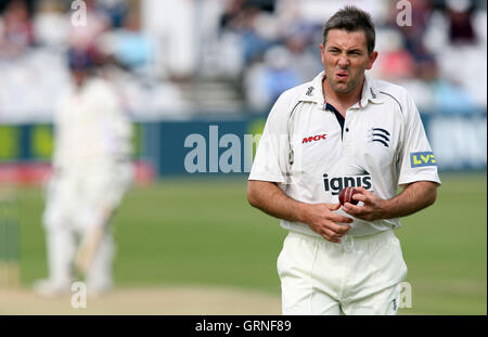Chris Silverwood of Middlesex - Essex CCC vs Middlesex CCC- LV County ...