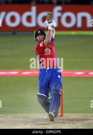 Graham Napier of Essex hits six runs for his team - Essex CCC 2nd XI vs ...