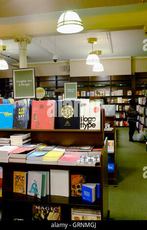 Interior view of Barnes &Noble Booksellers in Union Square.New York ...