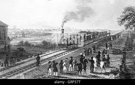 Arrival of the first train from St, Petersburg to Tsarskoye Selo on 30 ...