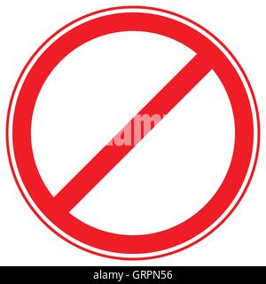 Printable restriction, prohibition signs, prohibitive road signs Stock ...