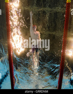 Great Britain's Oliver Hynd during the men's 400m Freestyle S8 heat 2 ...