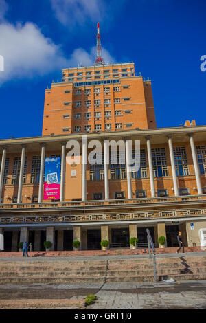 MONTEVIDEO, URUGUAY - MAY 04, 2016: nice view of the city buildings ...