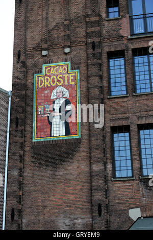 The old Droste chocolate factory in Haarlem Stock Photo - Alamy