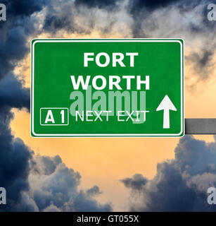 Welcome to Fort Worth sign Texas October 2007 Stock Photo - Alamy