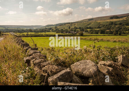 A scenic view of Bilsdale on the North Yorkshire Moors with the ...