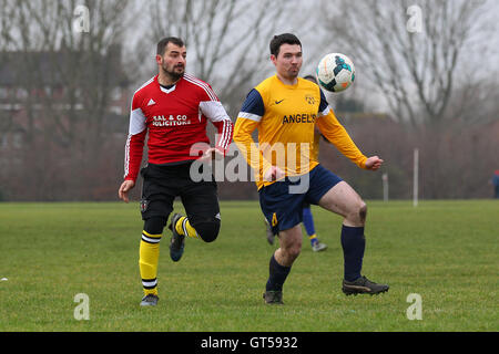 Dynamics (red) vs Athletico Angels - Hackney & Leyton Sunday League ...
