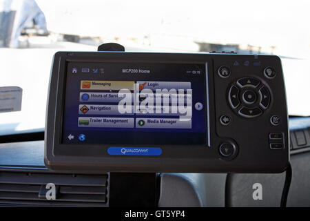 Qualcomm computer on truck Stock Photo - Alamy