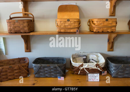 Peterboro basket company Peterborough New Hampshire NH Stock Photo - Alamy