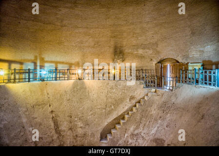 Yakhchāl (ice pit) is an ancient type of evaporative cooler. Above ...