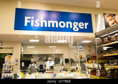 The Fishmongers in a Morrisons supermarket Stock Photo - Alamy