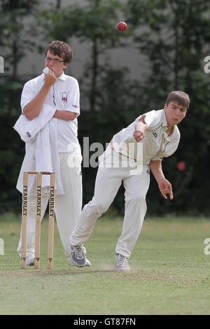 H Light in batting action for Rainham - Rainham CC vs Woodham Mortimer ...