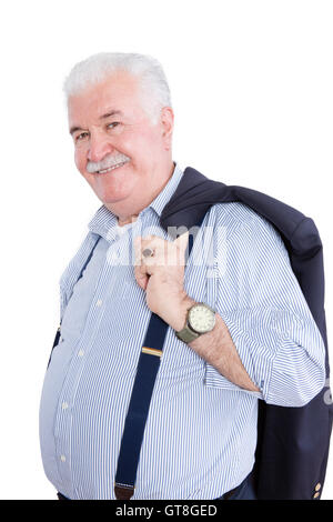 A Distinguished Portly Gentleman Stock Photo - Alamy