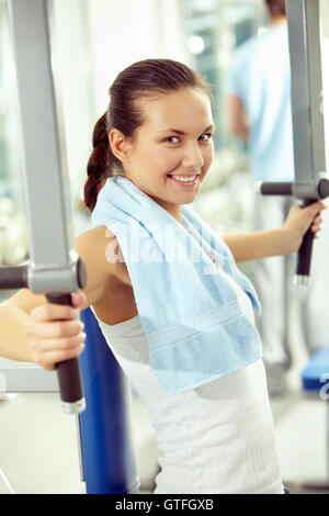Keeping fit and healthy: A young slim attractive ethnic chinese asian ...