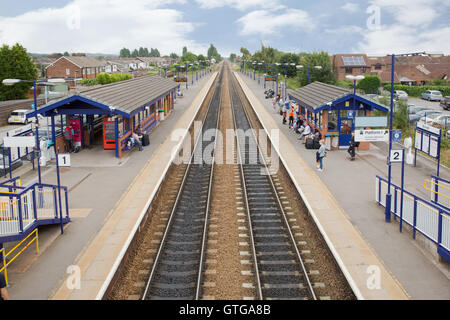 Train station Brough East Yorkshire 125 hull trains Stock Photo - Alamy
