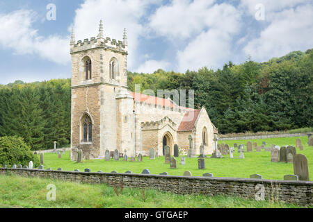 All saints church in Brantingham, East Yorkshire England UK Stock Photo ...