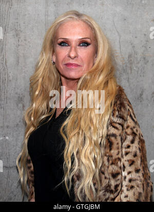 Sanne Salomonsen Danish rock singer on stage for Swedish selection to ...