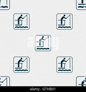 Seamless pattern with line art jumping men in business clothes Stock ...