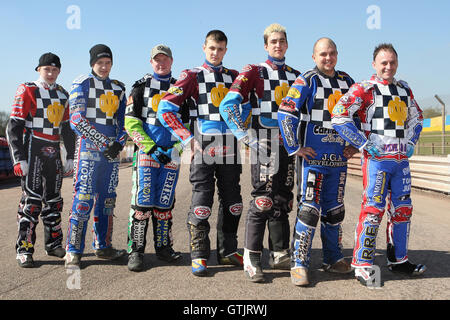 Hackney Hawks riders line up for a team photo - Hackney Hawks Speedway ...