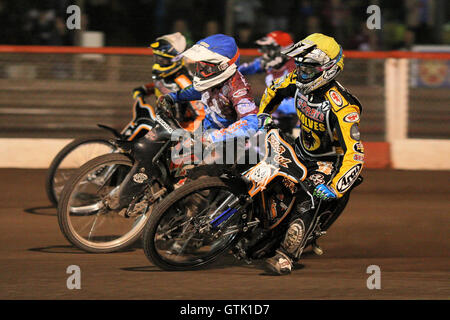 Heat 8: Kauko Nieminen (red), Kyle Legault (blue), Ricky Wells (yellow ...