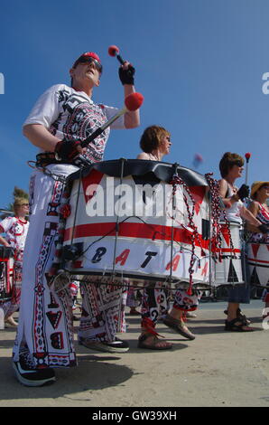 Batala Bermo , Drum Band Stock Photo - Alamy