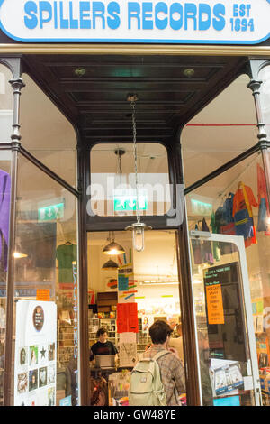 Spillers Records the oldest record shop in the world at its former site ...