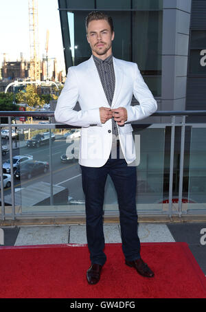 Derek Hough arrives at the 10th Annual GLSEN Respect Awards at the ...