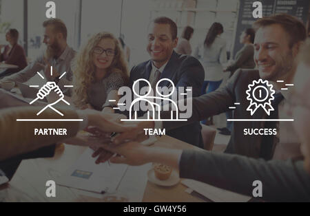 Team Partner Success People Graphic Concept Stock Photo - Alamy