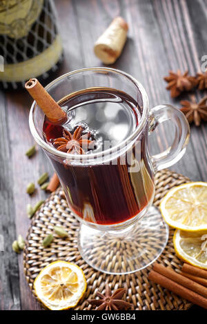 cup of hot mulled wine and a delicious cup of grog among the many ...