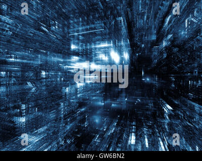 Fractal World Visualization Stock Photo - Alamy