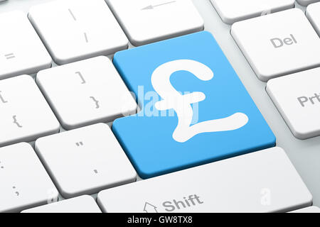 Currency concept: Pound on computer keyboard background Stock Photo - Alamy