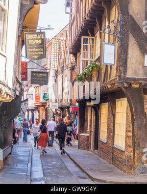 The Shambles, historic street of butcher shops dating back to medieval ...