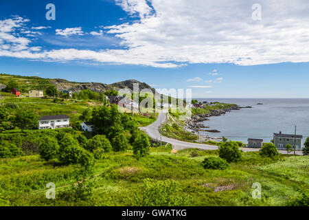The small fishing village of Freshwater, Newfoundland and Labrador ...
