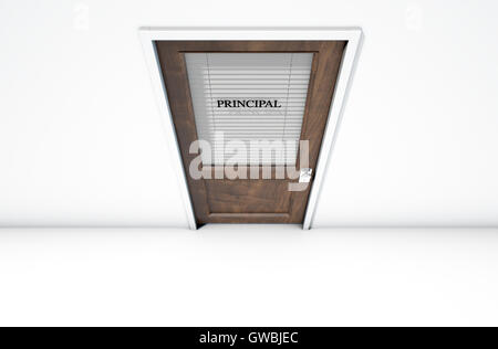 Headmaster Office Door sign Stock Photo: 14230454 - Alamy