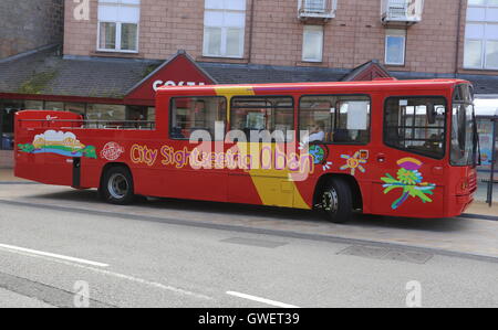 City sightseeing Oban bus Scotland September 2016 Stock Photo - Alamy