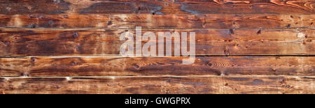 Wood texture panoramic header for background wooden with planks brown ...