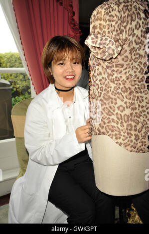Designer Lee Paton launches his new collection at the Dorchester Hotel ...