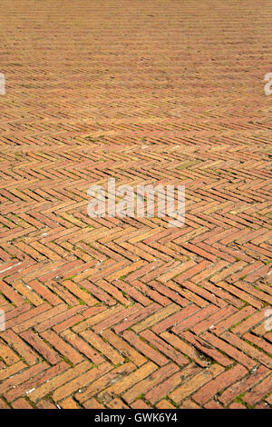 Brick footpath background Stock Photo - Alamy