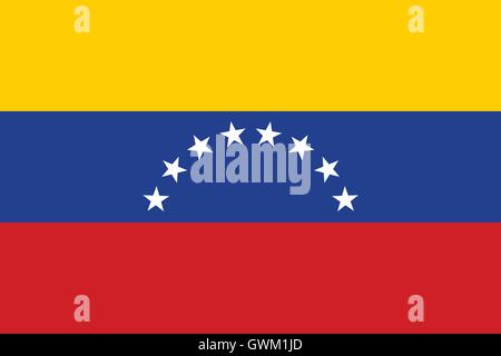 Bolivarian Republic of Venezuela official national flag and coat of ...