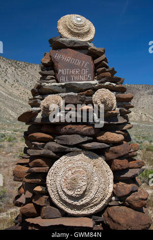 Aphrodite Mother of All Things sculpture, Guru Road, Gerlach, Nevada ...
