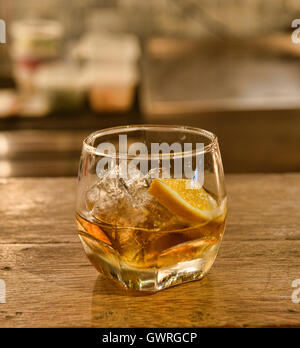 Shot of ya dong (Thai white spirits with medicinal herbs) at a bar in ...