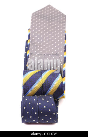 Three multi-colored tie Stock Photo - Alamy