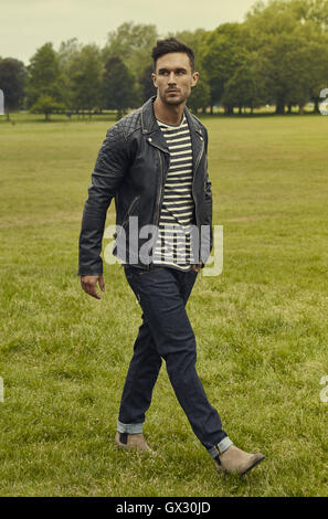Big Brother contestant Alex Cannon poses for a photoshoot in London ...