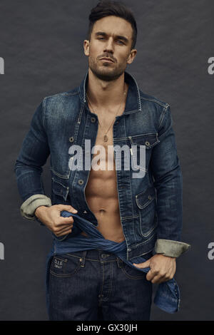 Big Brother contestant Alex Cannon poses for a photoshoot in London ...