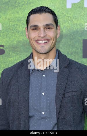 LOS ANGELES - SEPTEMBER 13: Christian Ochoa attends the series premiere ...
