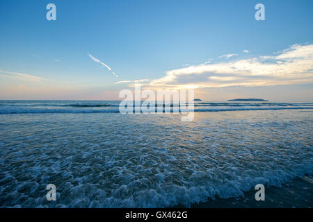 Beach Sunset in Sabah Kota Kinabalu Malaysia Stock Photo - Alamy